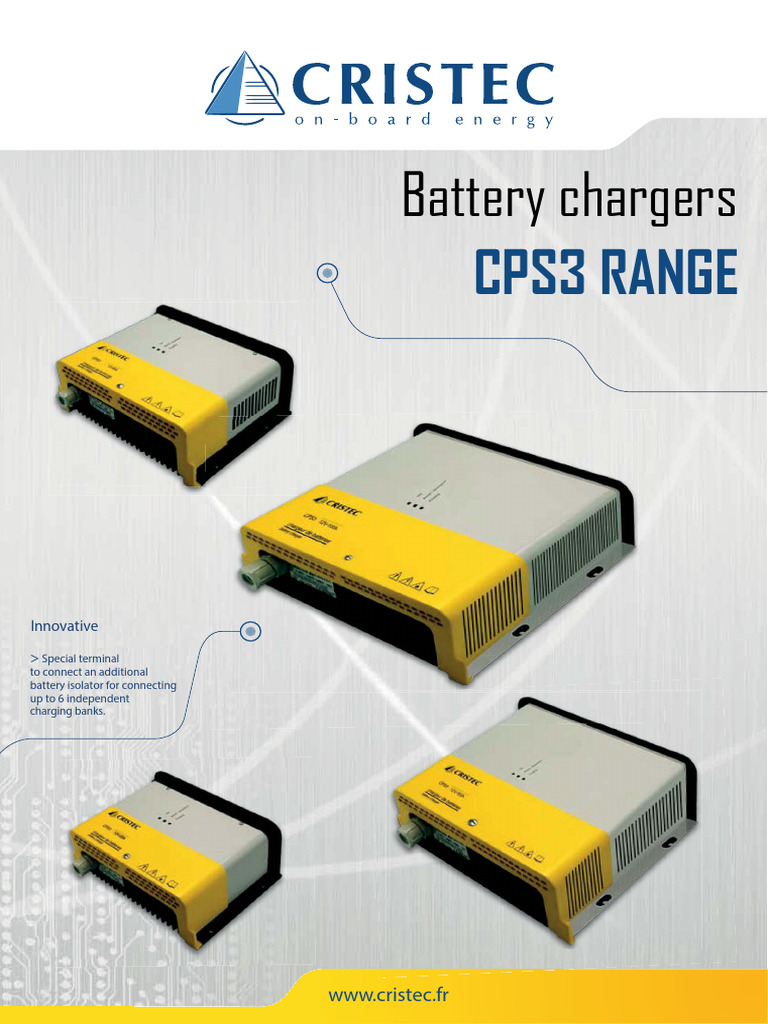 CPS3 Battery Chargers: High Performance & Versatile | PDF | Technology ...