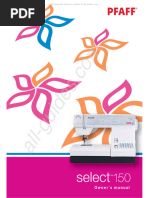 Singer 9020 Sewing Machine Manual | PDF | Sewing Machine | Seam (Sewing)