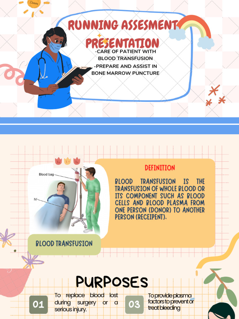 Care of Patient Bone Marrow Puncture and Blood Transfusion | PDF