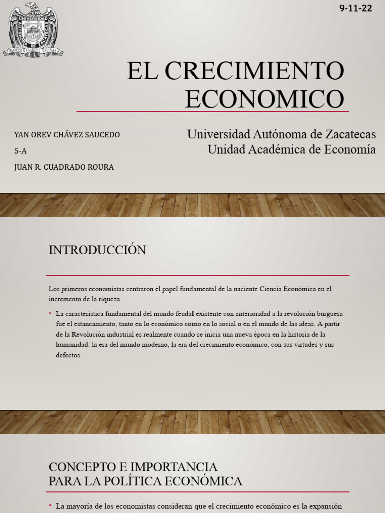 Politica Economica Diapositivas Sobre El Crecimiento Economico | Descargar gratis PDF ...