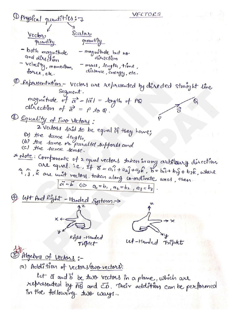 JEE 2023 Maths Notes by Sachin Bhaiya | PDF