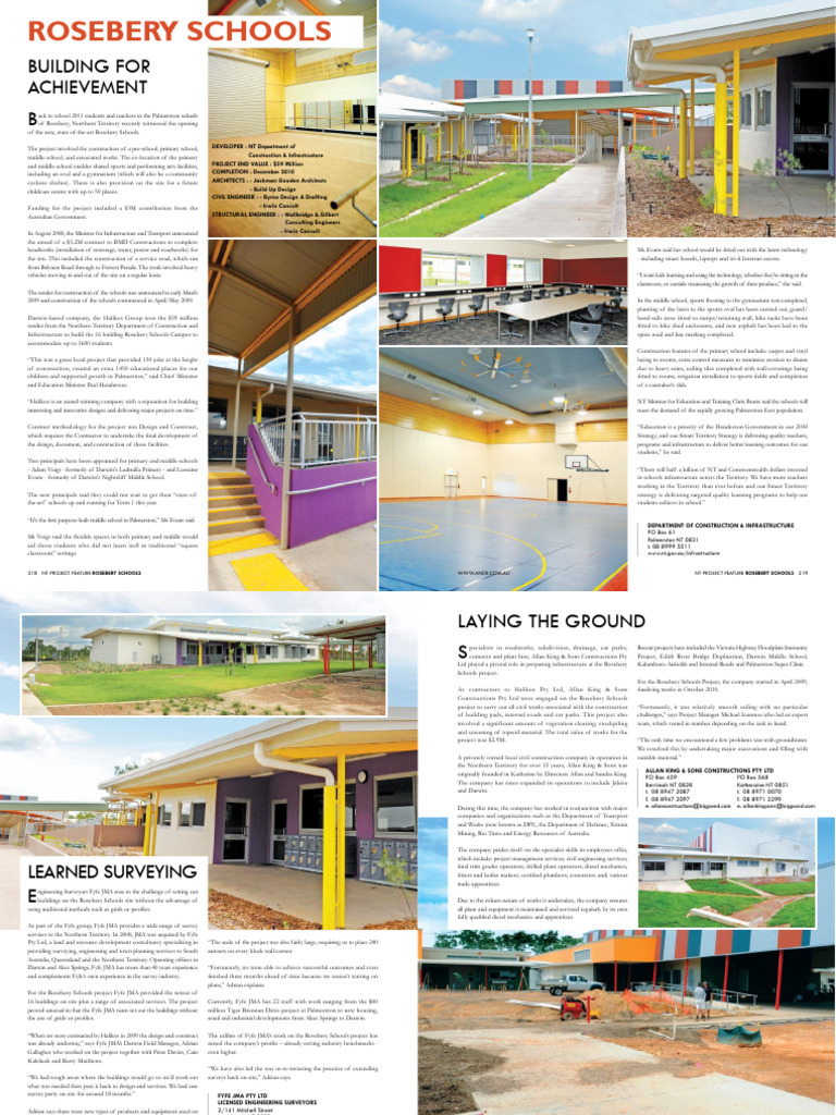Rosebery Schools | PDF | Building Automation