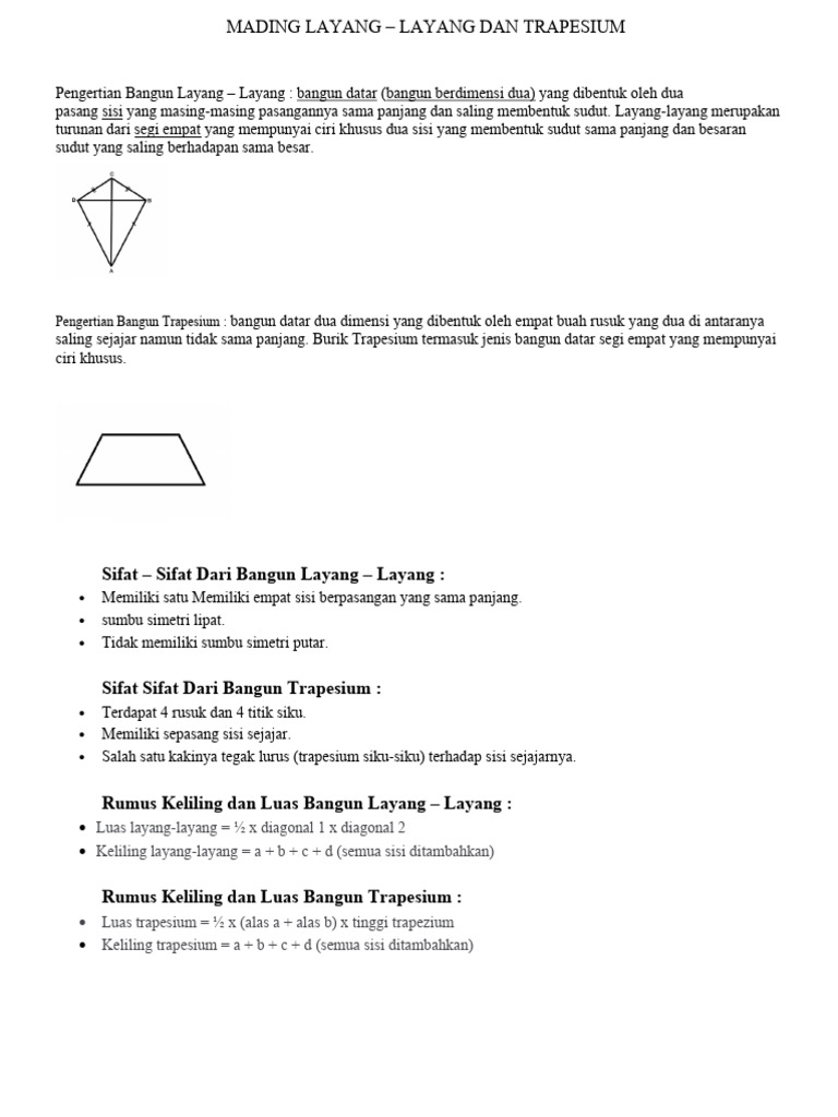 Tugas Matematika Mading | PDF | Metode & Bahan Ajar