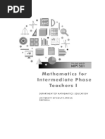 Unisa BEd Intermediate and Senior Phase | PDF | Learning | Behavior ...