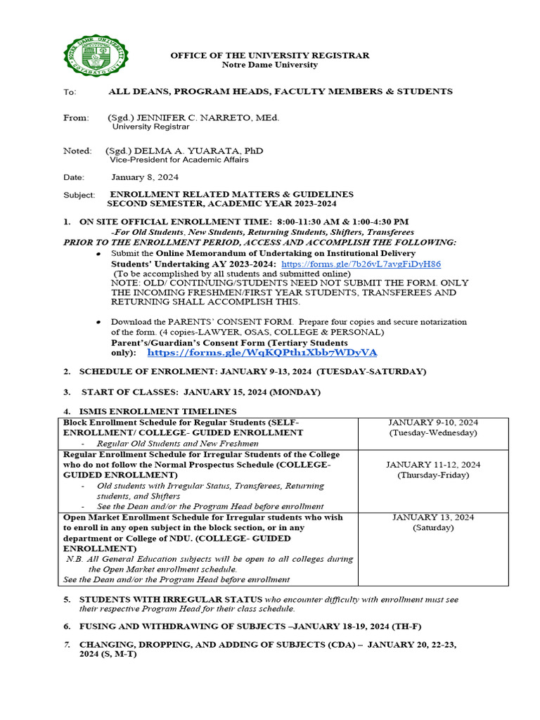 Enrollment Guide | PDF