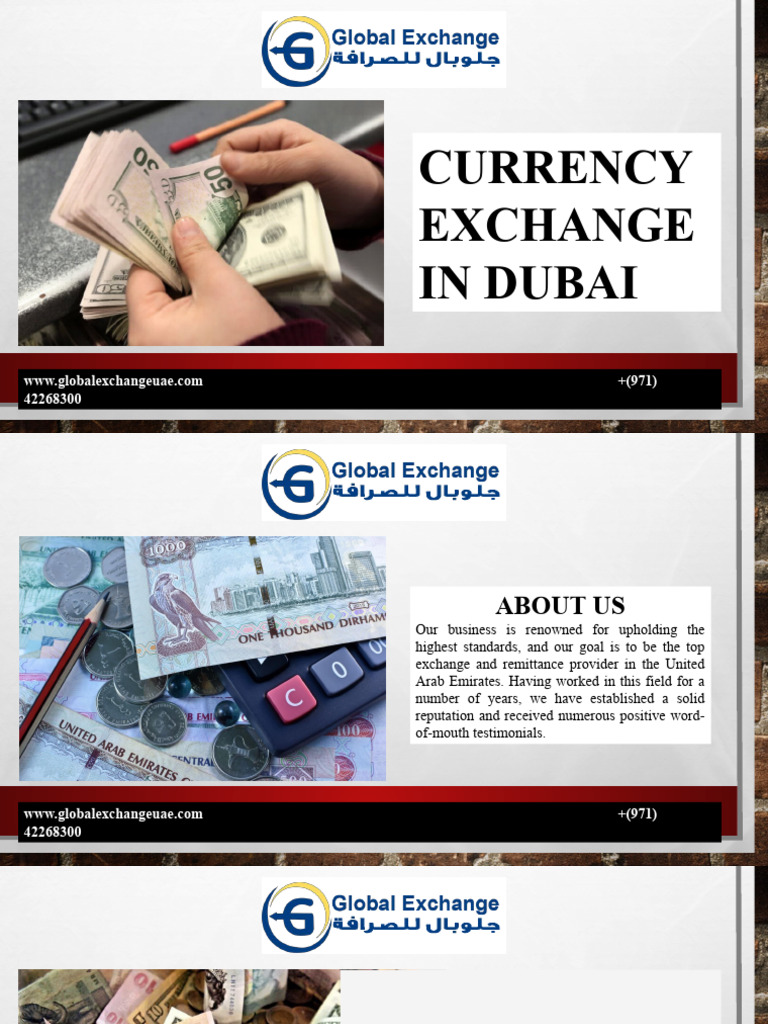 Currency Exchange & Remittance Dubai | PDF | United Arab Emirates | Dubai
