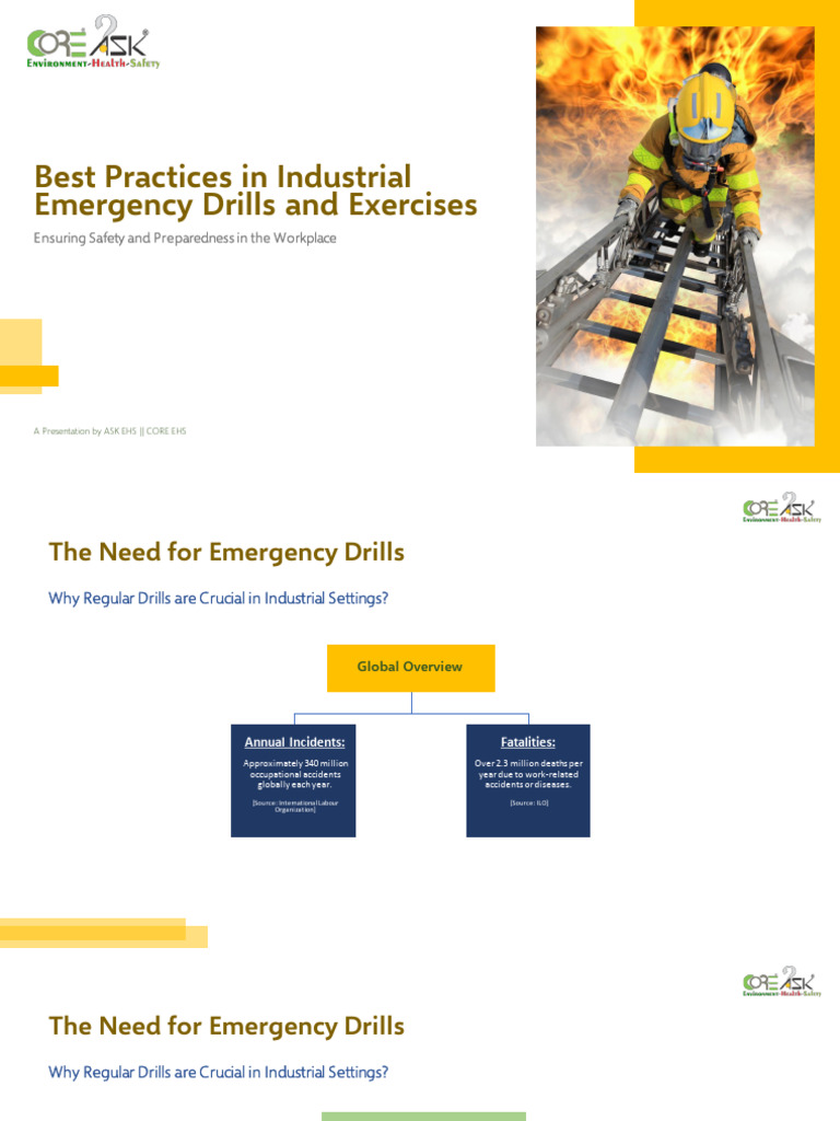 Best Practices in Industrial Emergency Drill | PDF | Occupational ...