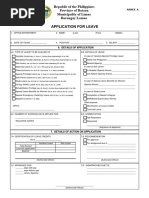 Leave Form 2023 | PDF | Parental Leave | Childbirth