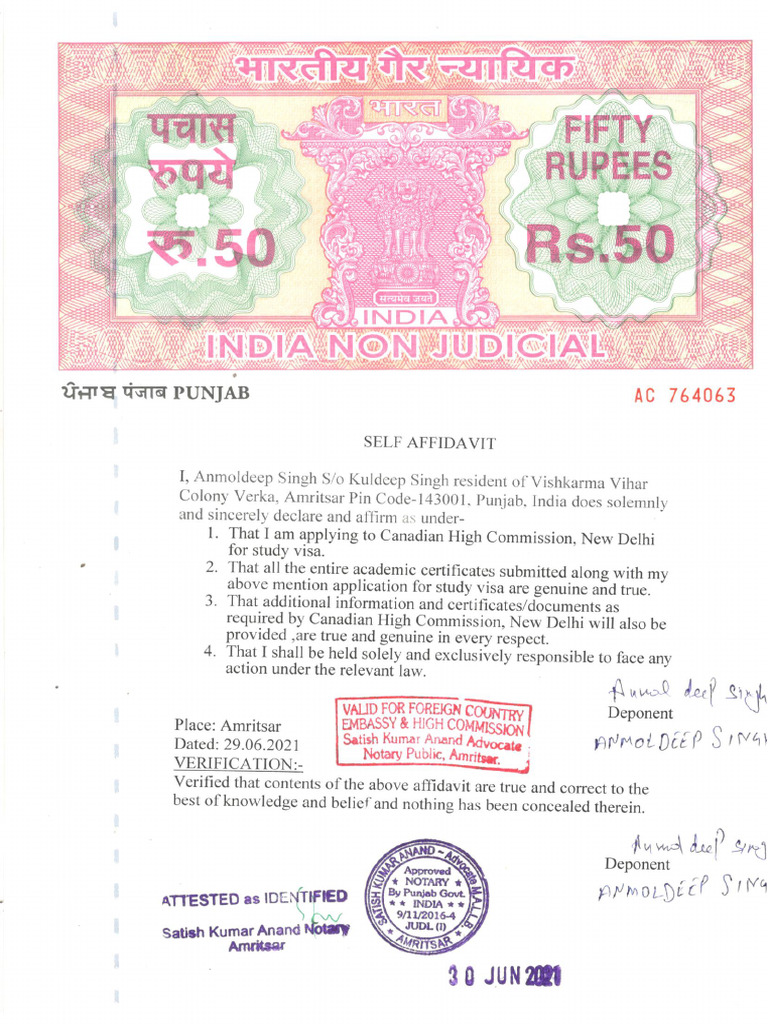 Amritsar Stamp | PDF