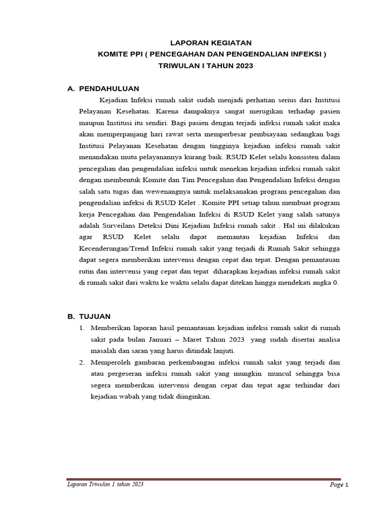 Lap Ppi TW 1 2023 | PDF