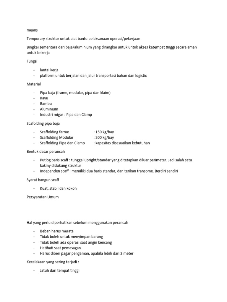 Inspector Scaff | PDF