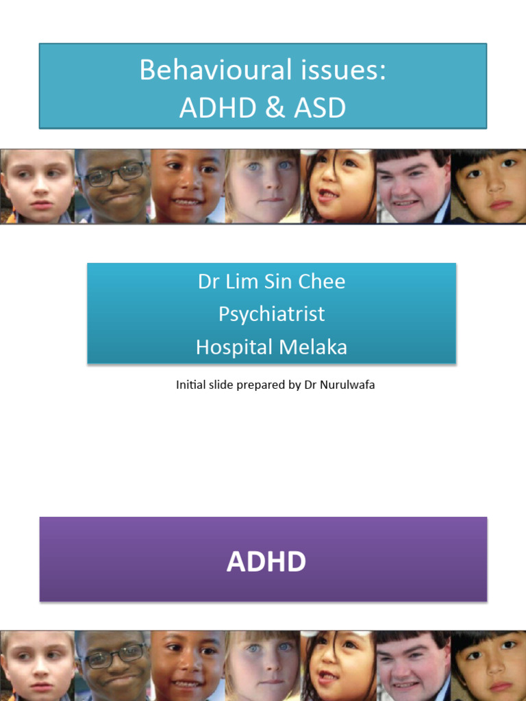 Linus-Adhd & Asd 120522 | PDF | Attention Deficit Hyperactivity Disorder | Autism Spectrum