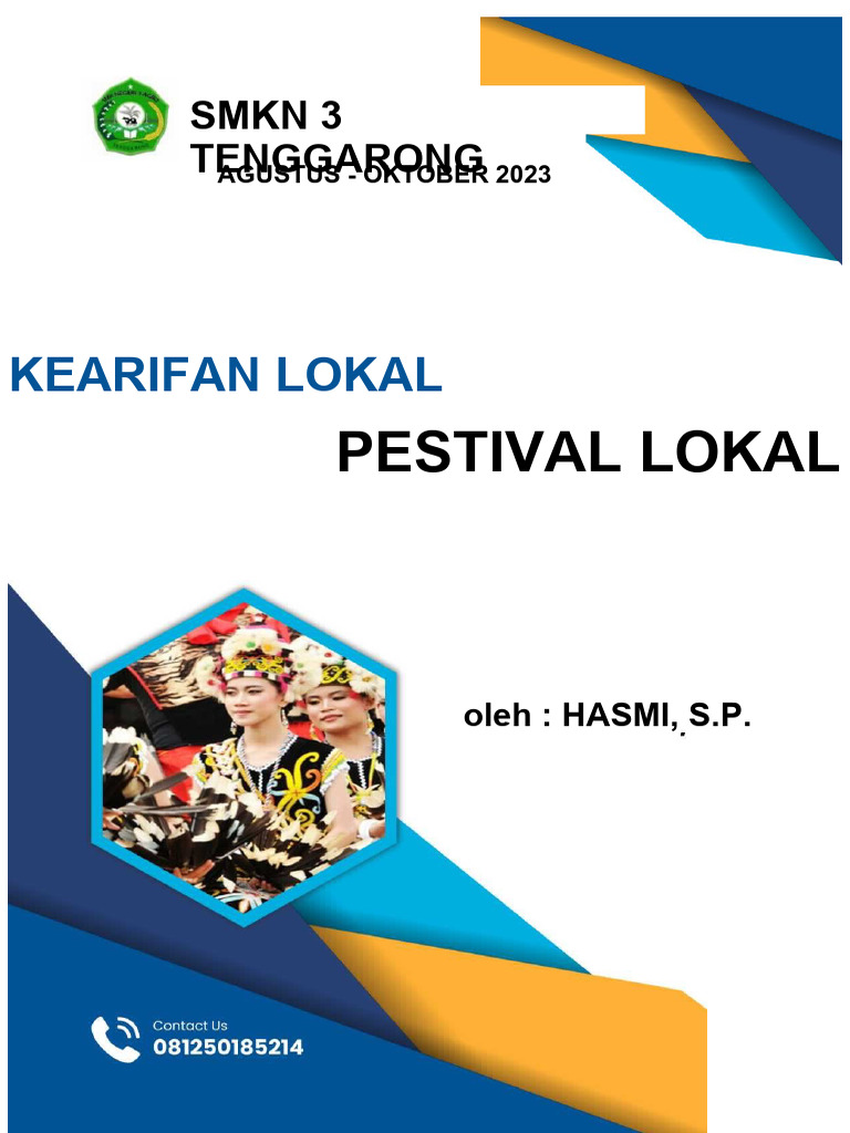Cover Modul P5 Kearifal Lokal | PDF