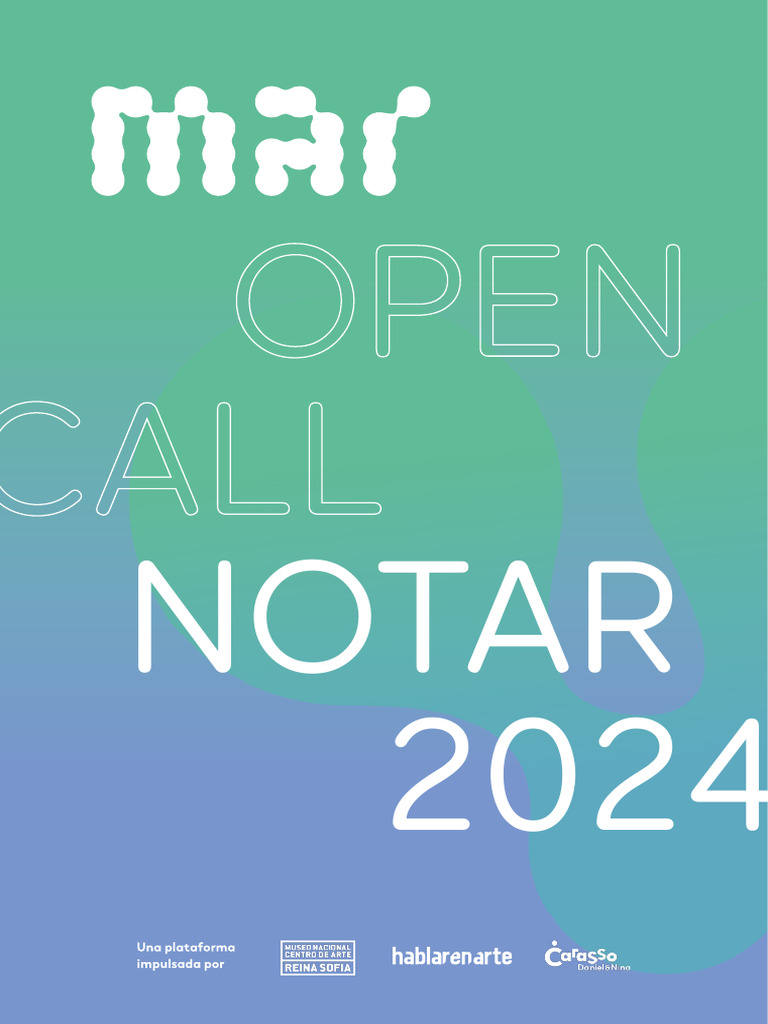 Mar Convocatoria Notar 3 | PDF | Museo | Creative Commons