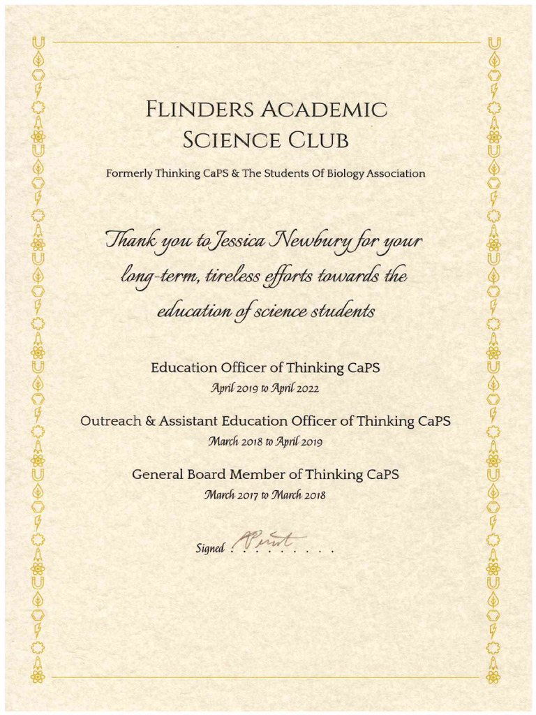 Flasc Certificate | PDF