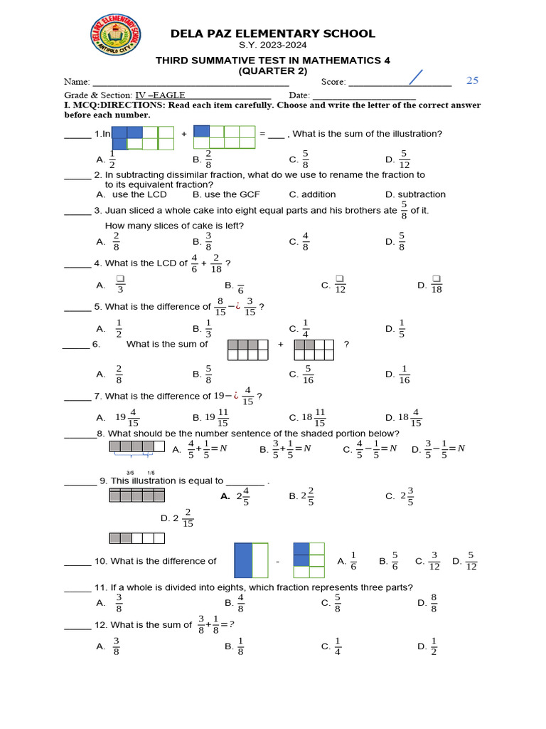 Math 4 - Q2 ST3 | PDF | Cognition | Mathematics