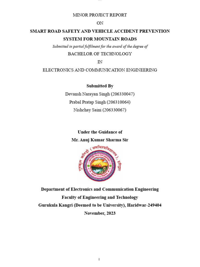 Major Project Report | PDF