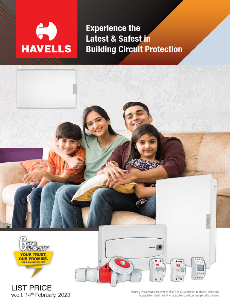 Havells ConsumerSwitchgear | PDF | Ac Power Plugs And Sockets ...