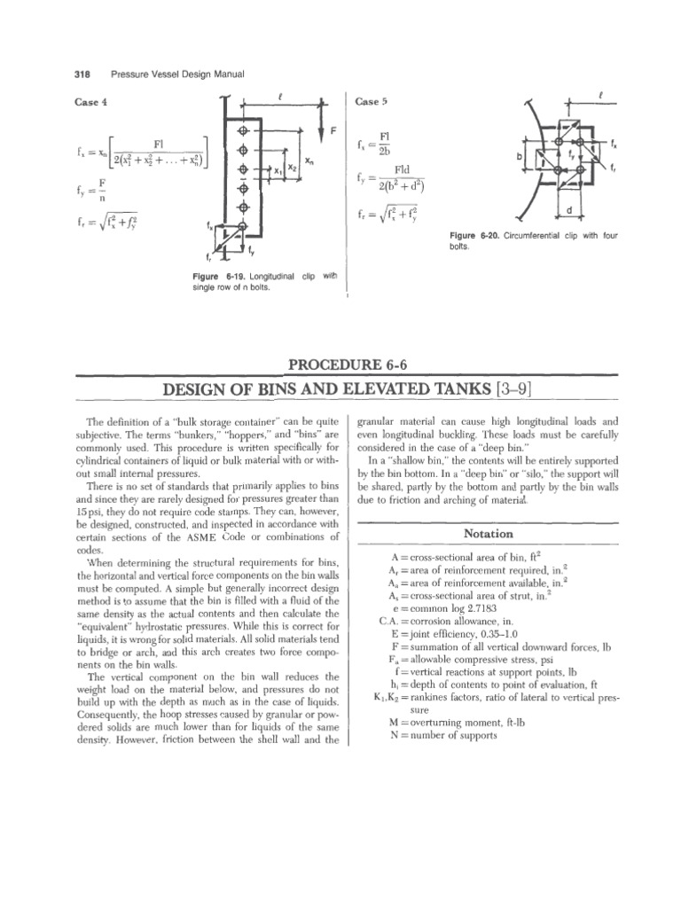 PV_Design of Bins and Elevated Tanks | PDF