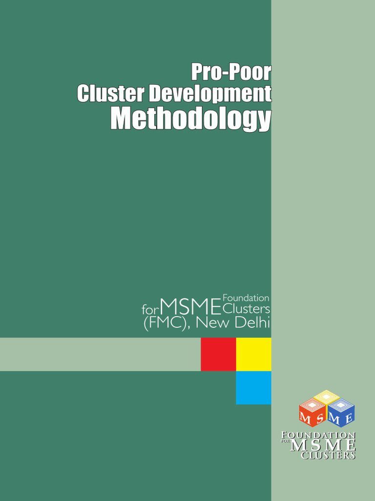 Pro Poor Cluster Development Methodology | PDF | Poverty | Poverty ...