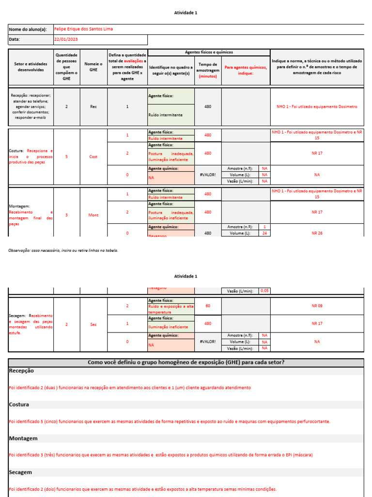 Atividade 1 - UC 04 | PDF | Amostragem (Estatística)
