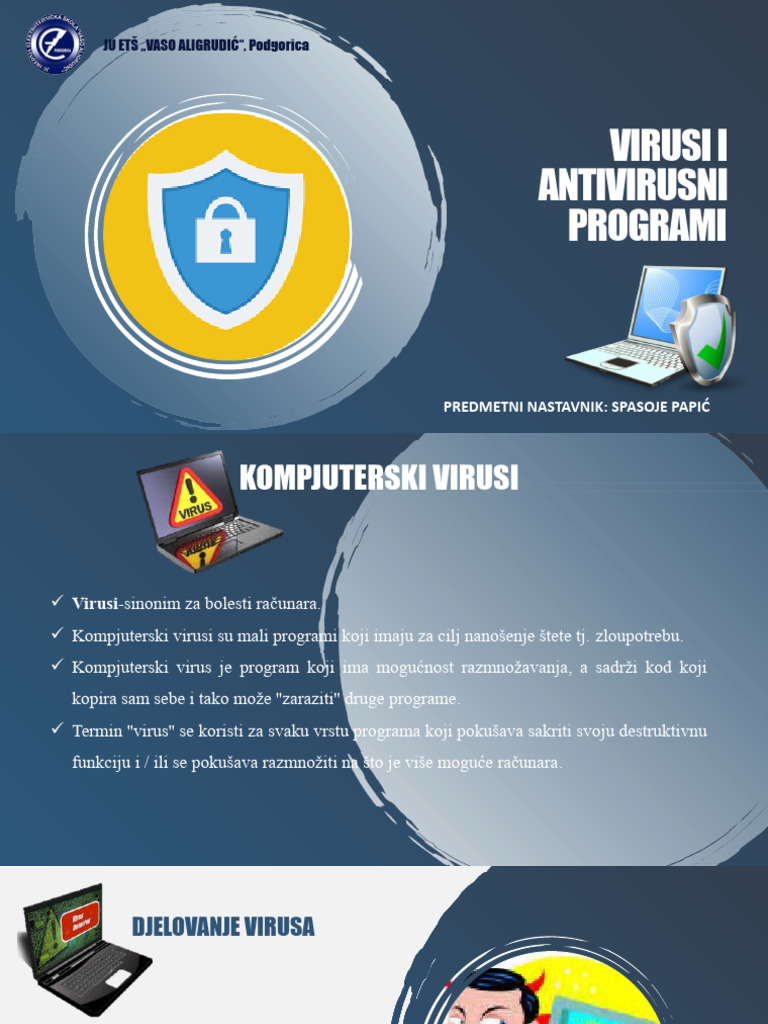 Virusi I Antivirusni Programi | PDF