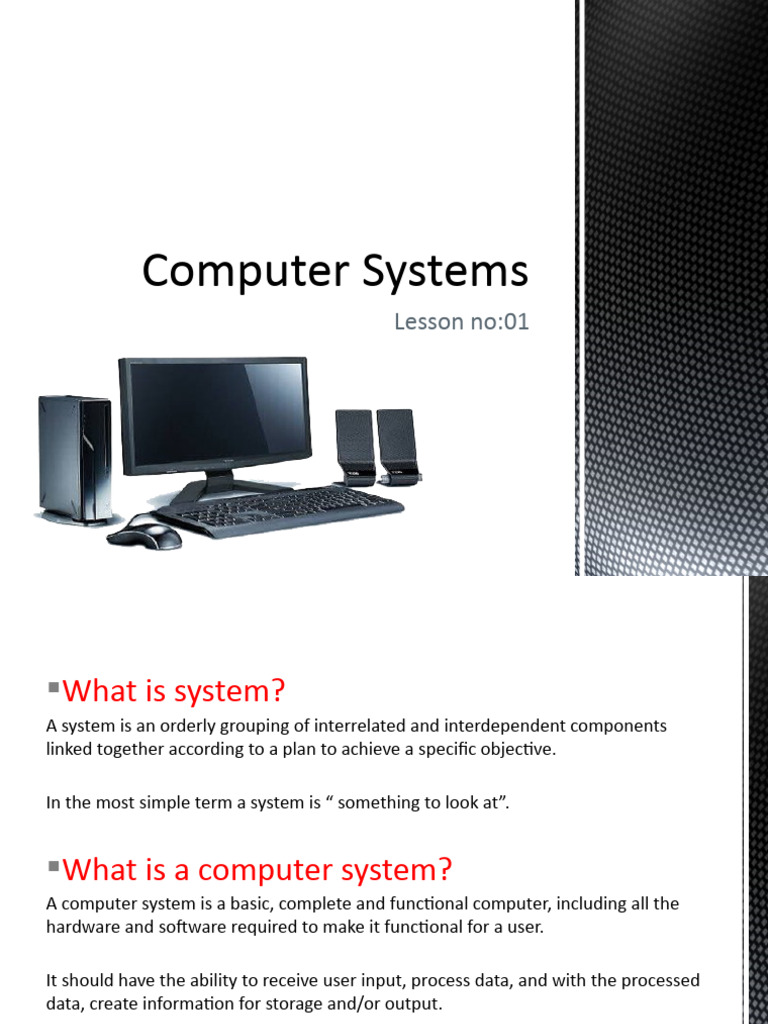 Computer Systems | PDF | Central Processing Unit | Computer Data Storage