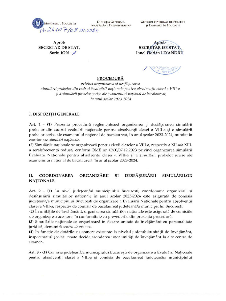 Evaluare Nationala Gen | PDF