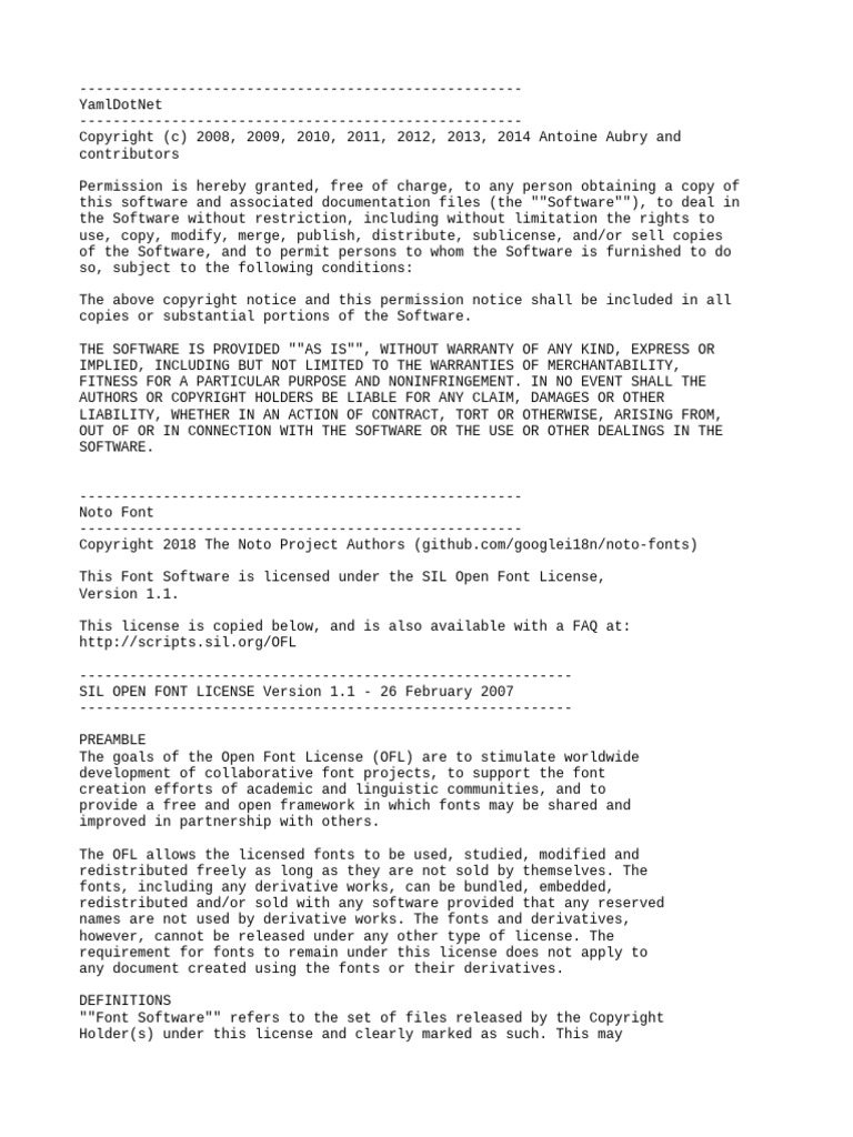 Oni License | PDF | Copyright | License