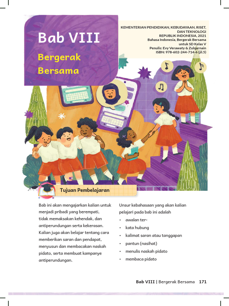 Buku Murid Bahasa Indonesia - Bahasa Indonesia - Bergerak Bersama Buku Siswa Untuk SD Kelas V ...