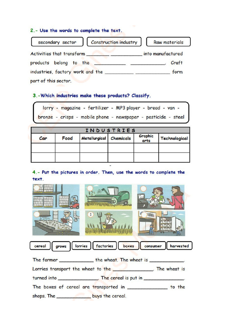 Primary Sector Activities | PDF
