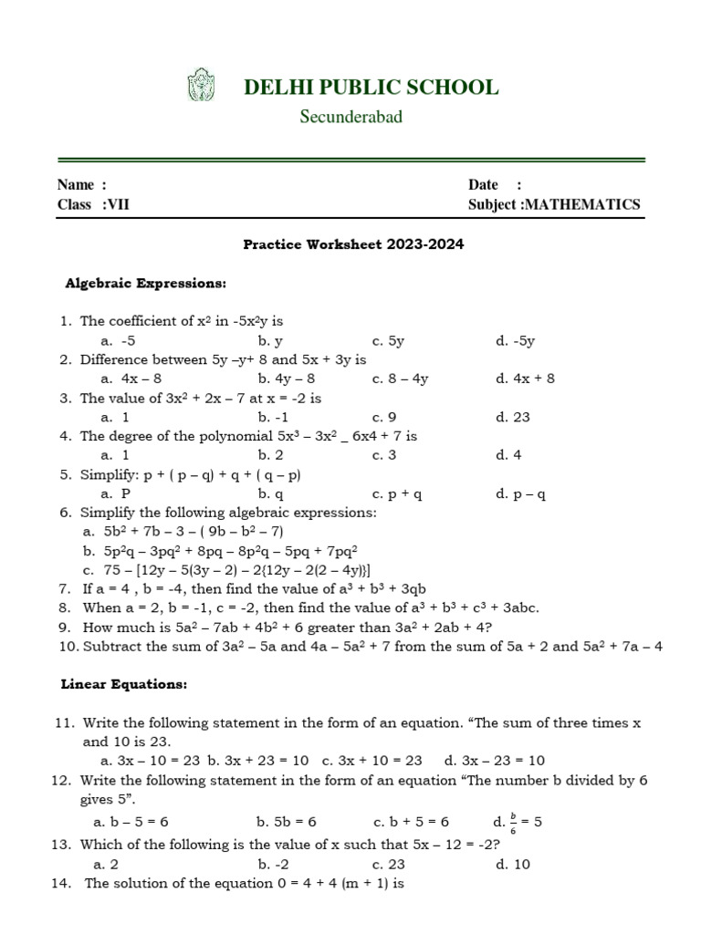 Maths Revision | PDF | Triangle | Ratio