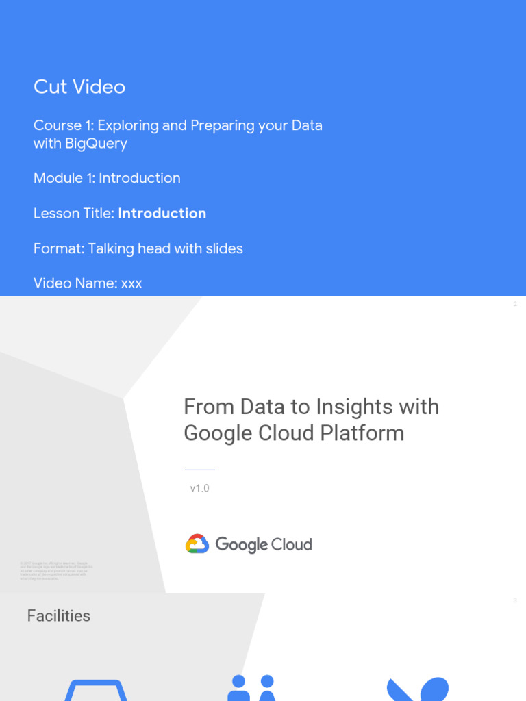 01 - Introduction To Data On The Google Cloud Platform | PDF | Cloud Computing | Big Data