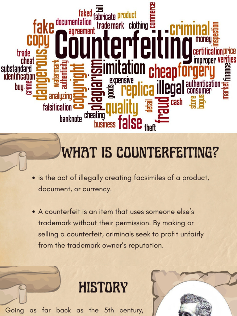 COUNTERFEITING | PDF | Banknote | Money