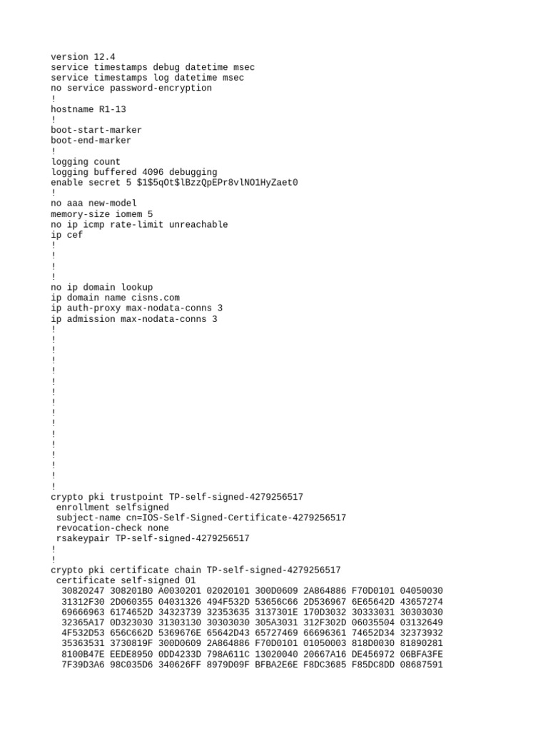 GNS3 Router Ios Template | Download Free PDF | Internet Protocols ...