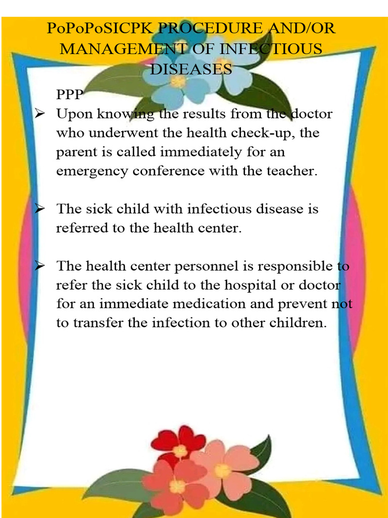 Policies and Procedures 1 | PDF | Centers For Disease Control And ...