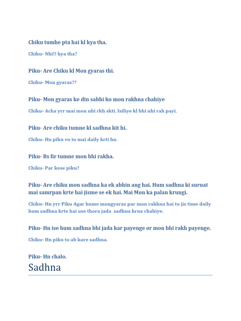 Chiku Tumhe Pta Hai KL Kya Tha | PDF | Sports & Recreation | Self-Improvement