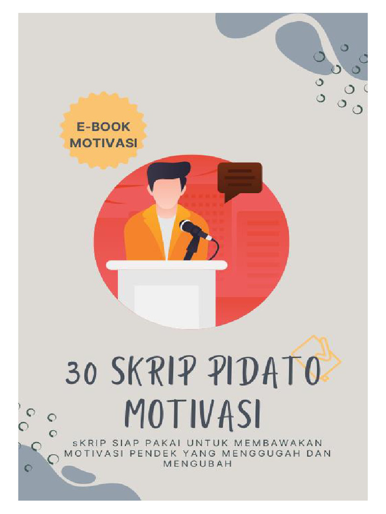 Skrip Pidato Motivasi Diri | PDF