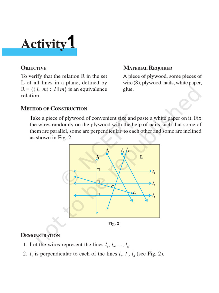 Class 12 Maths Lab Manual Activities | PDF | Angle | Function (Mathematics)