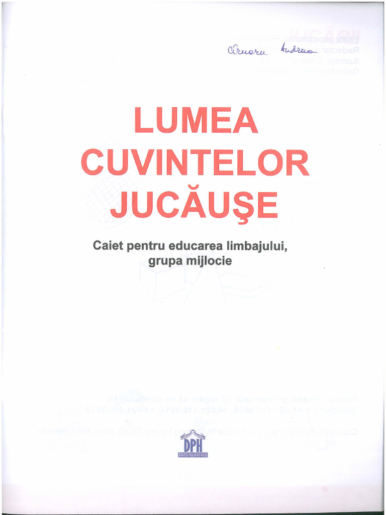 Lumea Cuvintelor Jucause | PDF