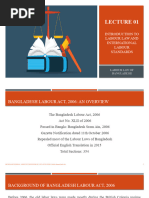 Bangladesh Labour Law - Act | PDF | Labour Law | Employment