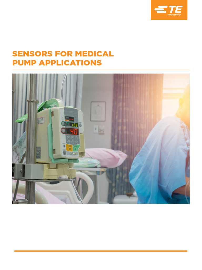 Te Sensors Solutions Medical Pump Applications White Paper | PDF ...