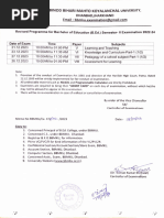 BBMKU Semester 2 Exam Form Application | PDF