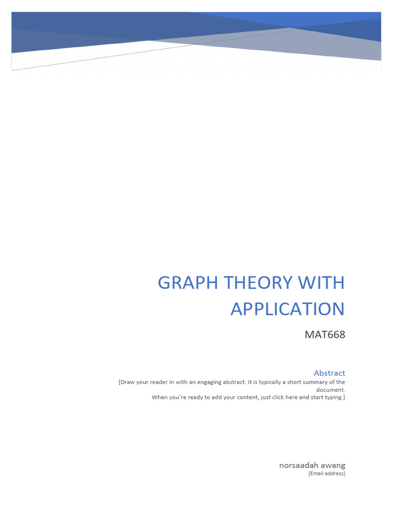 Notes Graph Theory 050319 | PDF | Vertex (Graph Theory) | Discrete ... Notes Graph Theory 050319 | PDF | Vertex (Graph Theory) | Discrete ...