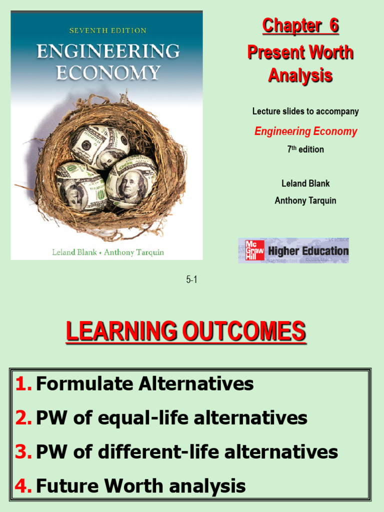 6 Present Worth Analysis | PDF | Economics | Economies