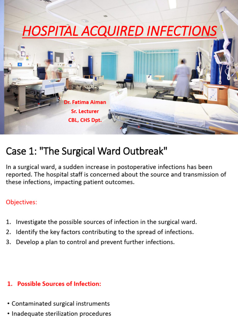 Hospital Acquired Infections | PDF | Infection | Surgery