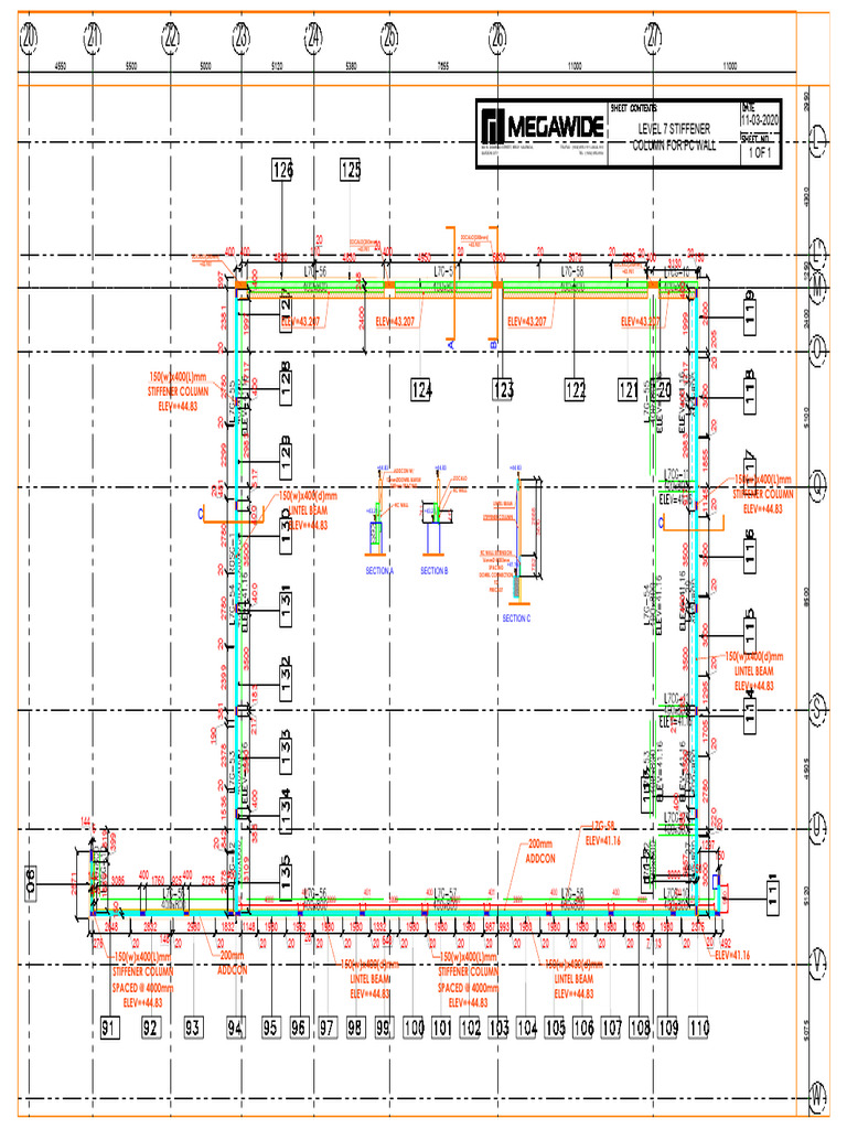 Level 7 Additional Stiffener Column | PDF