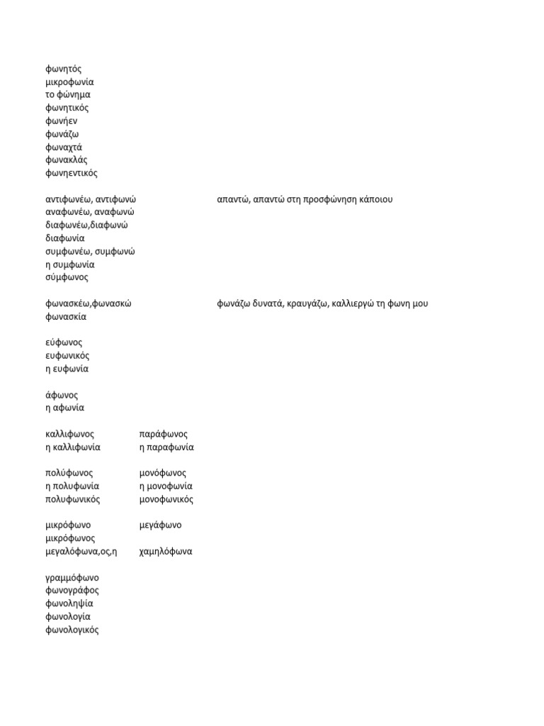 Η ΦΩΝΗ | PDF