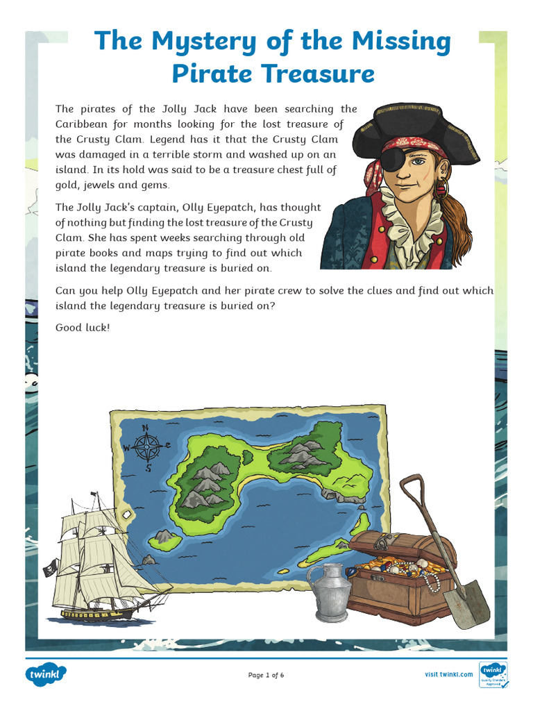 Santiago Malgosa - The Mystery of The Missing Pirate Treasure | PDF ...
