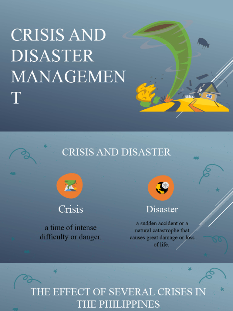 Crisis and Disaster Management (ADR) | PDF | Natural Disasters ...